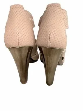 Michael Kors | Shoes | Michael Kors Womens Berkley Snakeskin Tstrap ...